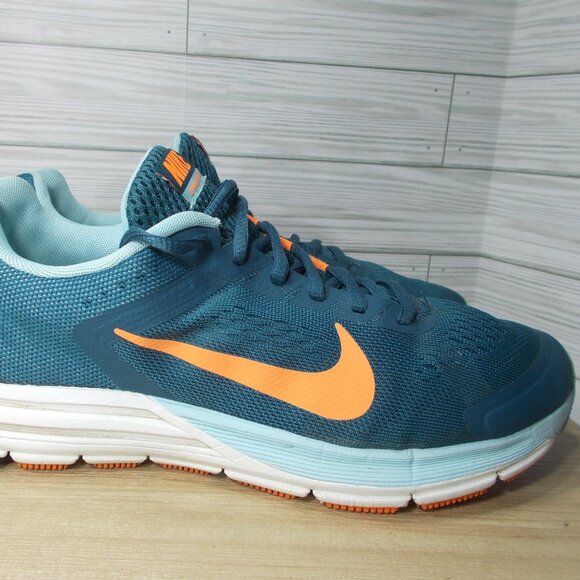 Nike | Shoes | Nike Zoom Structure 7 Night Atomic Orange Running Shoes ...